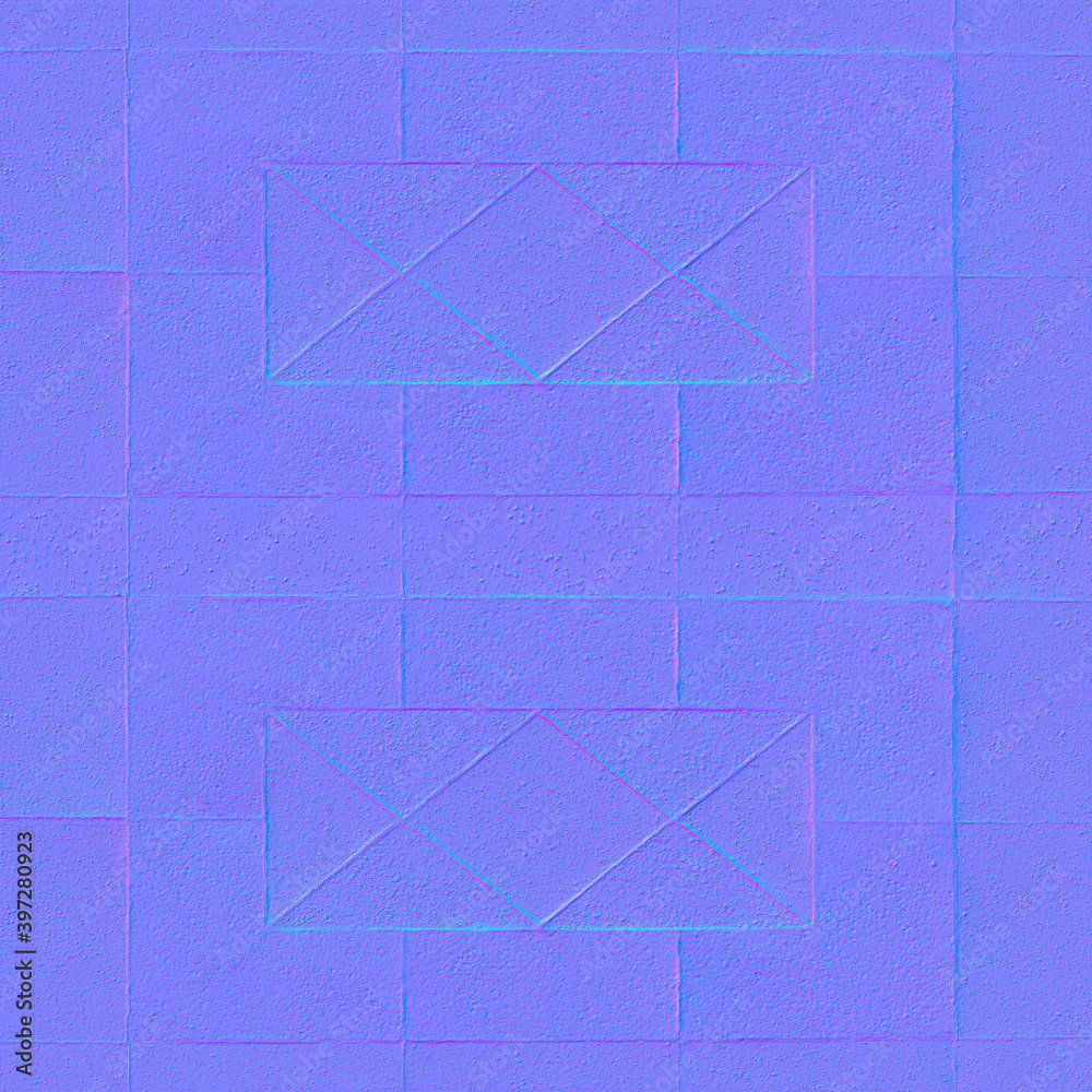 Floor tiled normal map for substance designers, or archviz materials ...