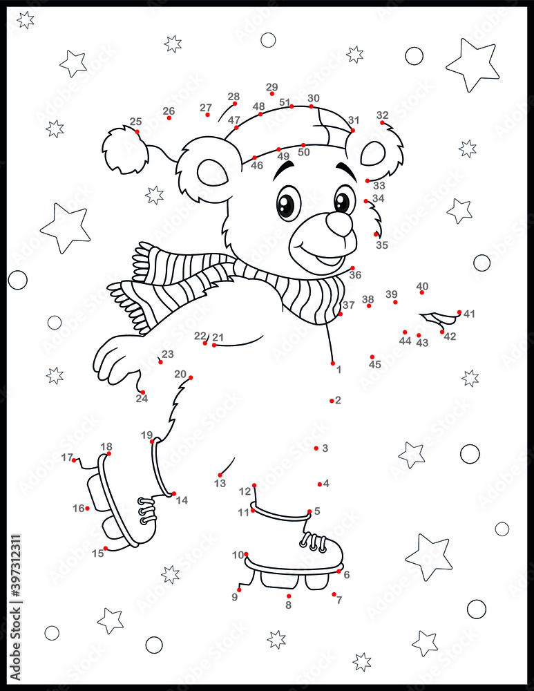 Christmas Connect The Dots For Kids