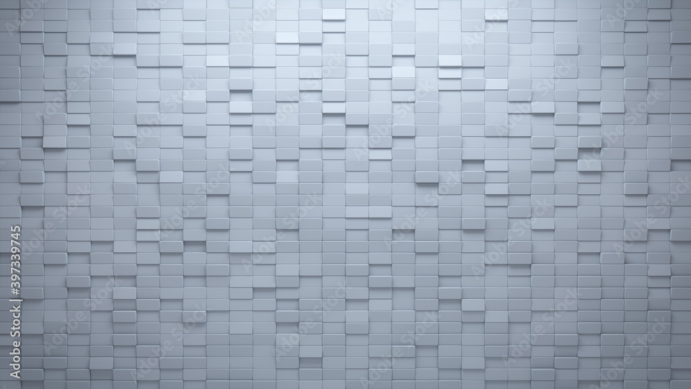 Futuristic, High Tech, light background, with a rectangular block ...