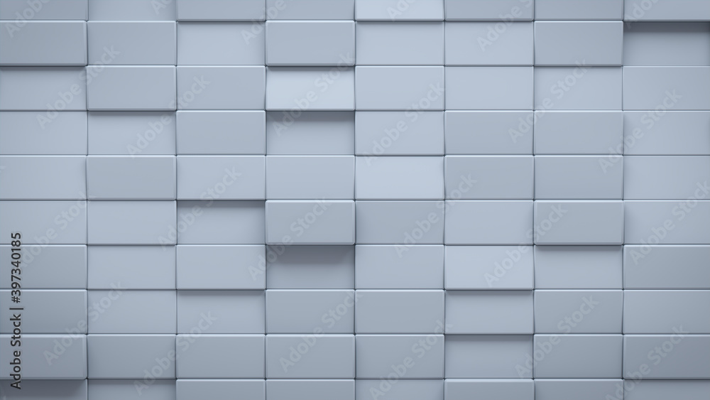 Futuristic, High Tech, light background, with a rectangular block ...