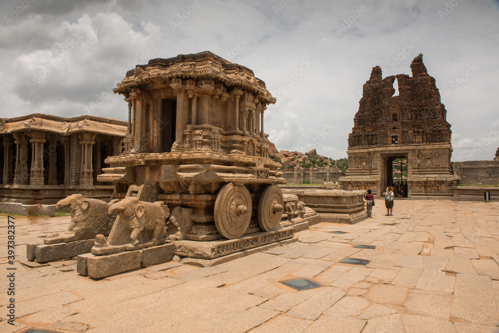 Vitthal Mandir in Hampi Stock Photo | Adobe Stock