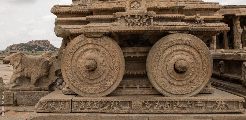 Vitthal Mandir in Hampi Stock Photo | Adobe Stock