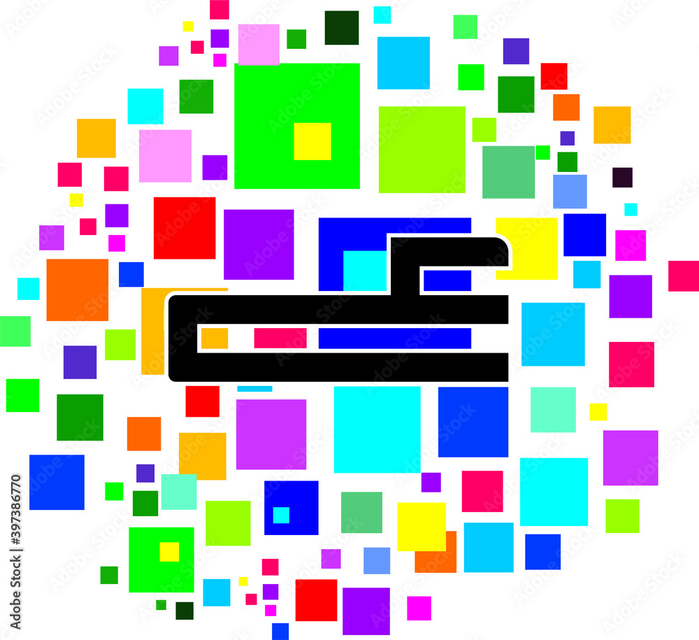 Arabic Calligraphy Alphabet letters or Stylized font style, colorful ...