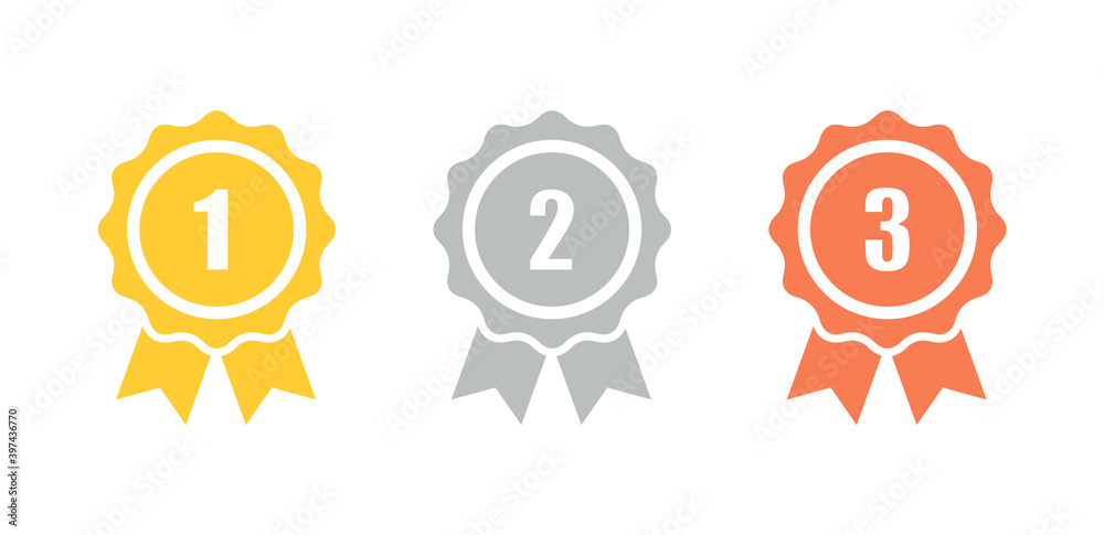 Certificate icon. Premium quality. Achievement badge. Quality mark ...