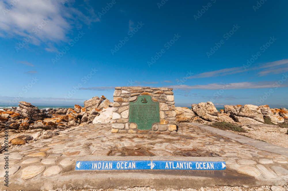 Cape Agulhas is the southernmost point of Africa, setting the point ...