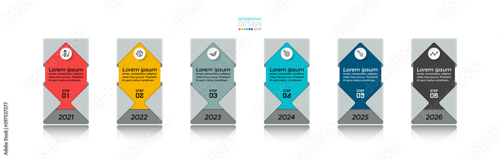 New design rectangular box for presenting new works and explaining ...