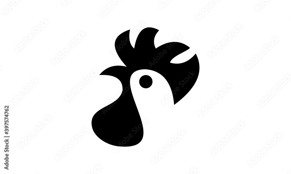 logo vector chicken Stock Vector | Adobe Stock