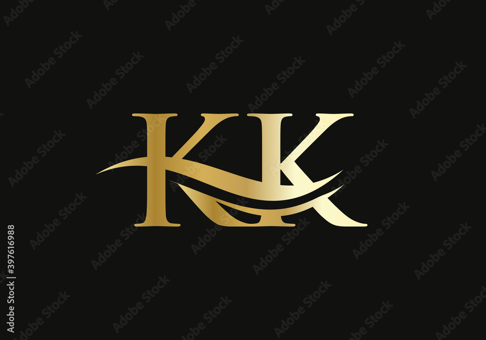 KK Logo for luxury branding. Elegant and stylish design for your company. Stock Vector | Adobe Stock