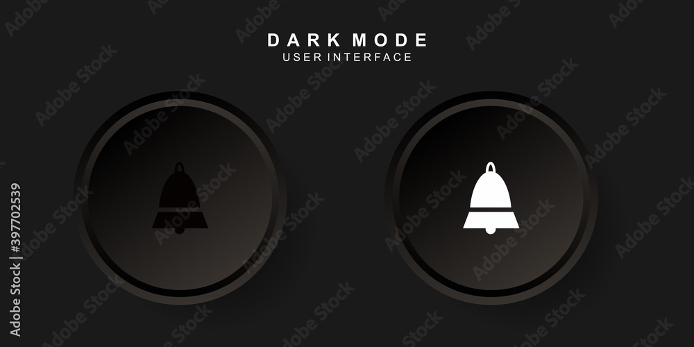 Simple Creative Notification User Interface in Neumorphism Design. Simple, modern and minimalist ...