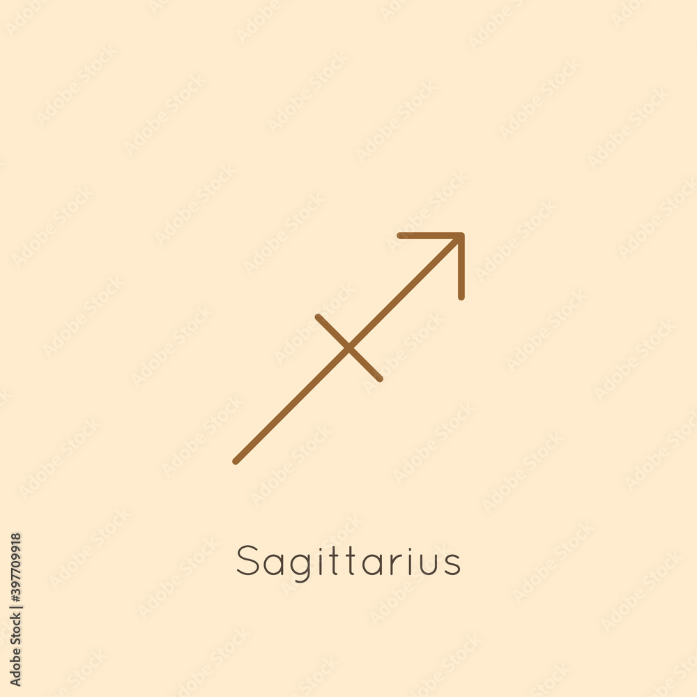 Sagittarius Sign Symbol Tattoos