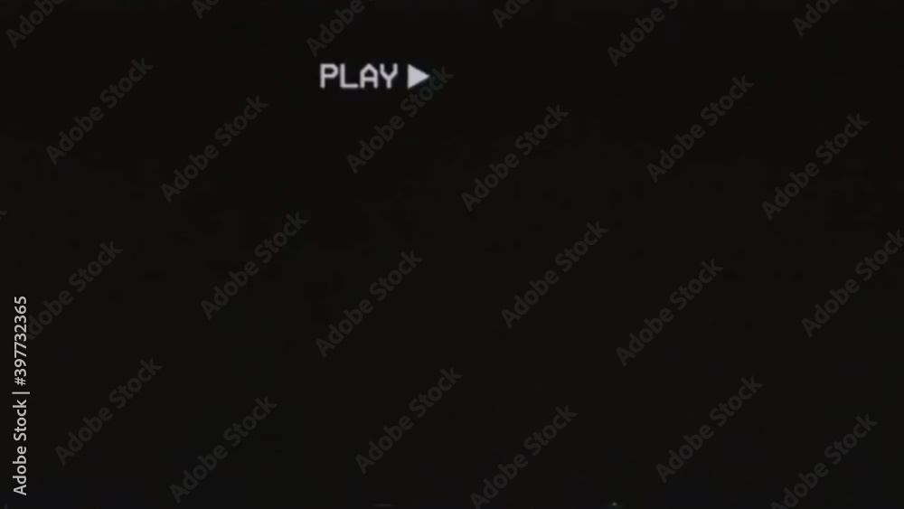 Noisy 80's and 90's Old Vintage Video Game Screen Look Overlays on ...