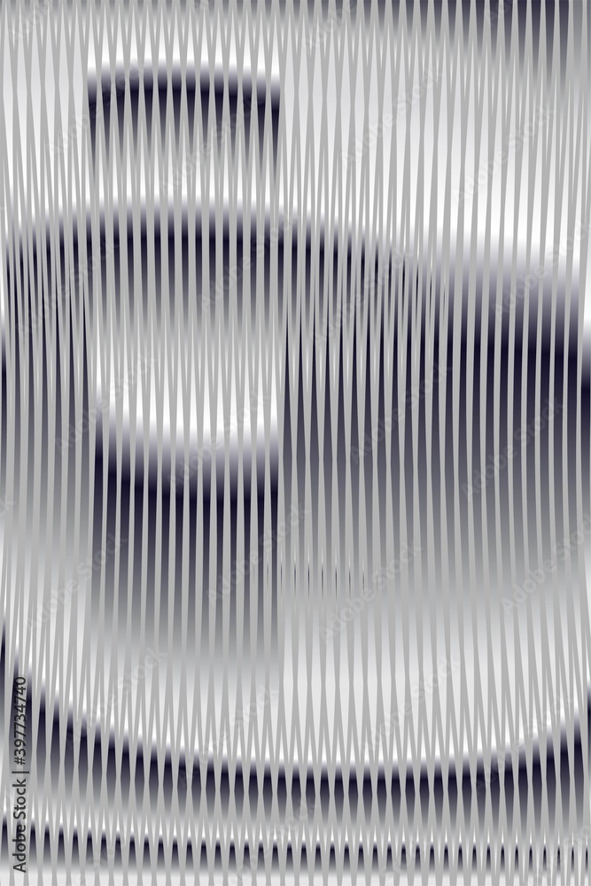 Abstract linear texture deformation with calm lines and curved surface ...