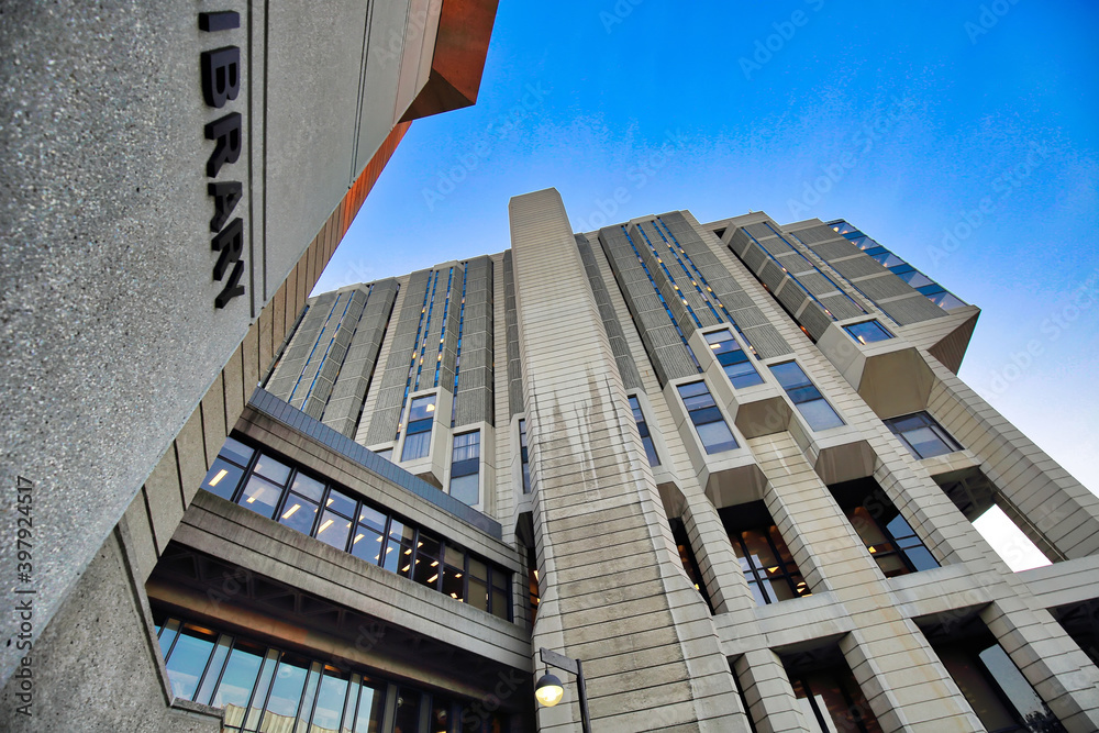 Toronto, Canada-March 1, 2018: Thomas Fisher Rare Book Library building ...