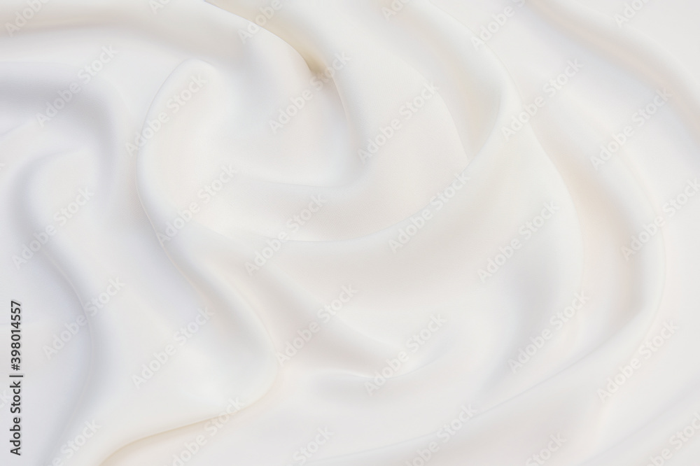 Abstract soft chiffon fabric texture background. Soft white chiffon ...