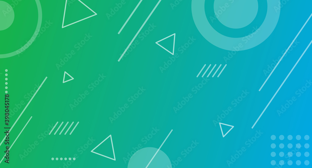 Gradient geometric shape background Premium Vector illustration Stock ...