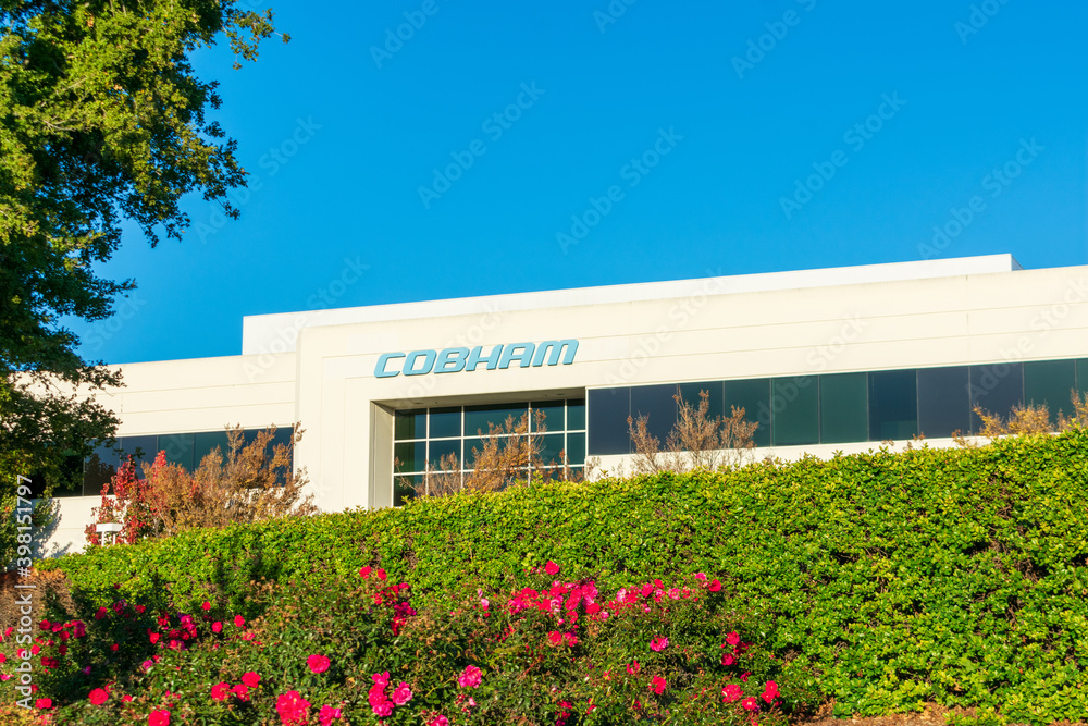 Cobham office facade. Cobham Limited is a British aerospace ...