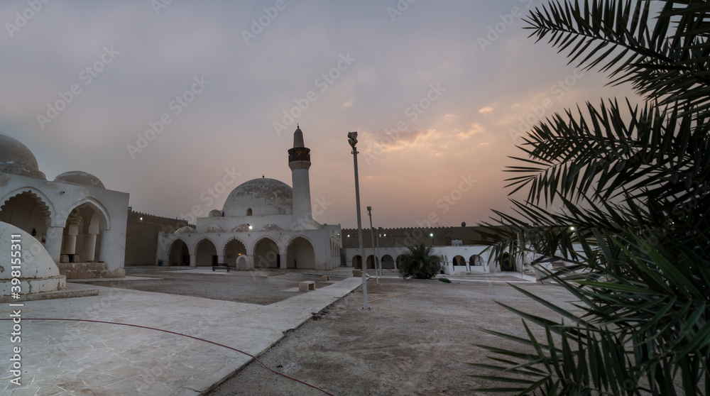 Ancient mosque in Ibrahim palace in Al-Hufuf ,KSA Stock Photo | Adobe Stock