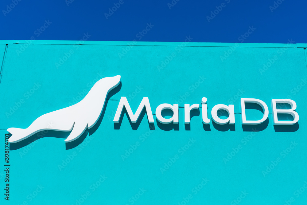 Foto de MariaDB sea lion logo and mascot at MariaDB Corporation ...