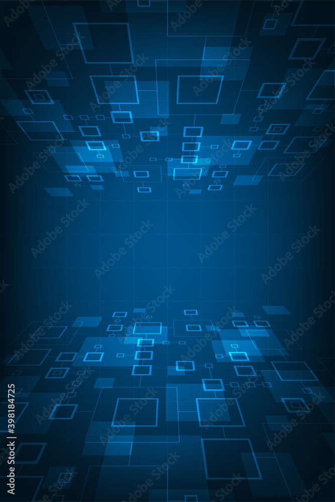 Vector background technology in the concept of digital. Stock Vector ...
