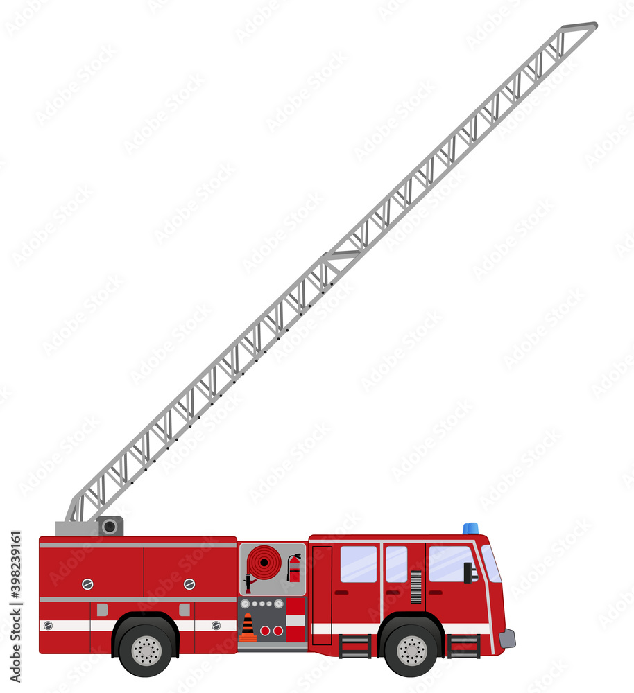 Fire Ladder Vector