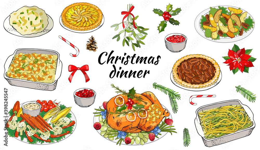Christmas Food Clipart