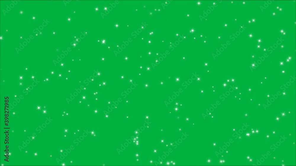 4K. animation of twinkling starlight , the twinkling starlight as ...