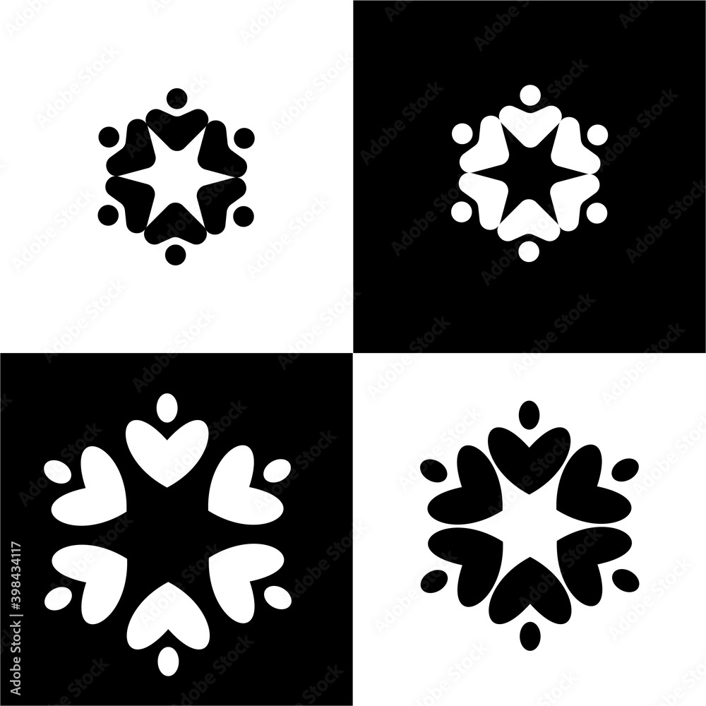 Circle United Community Logo. bringing people together, united ...