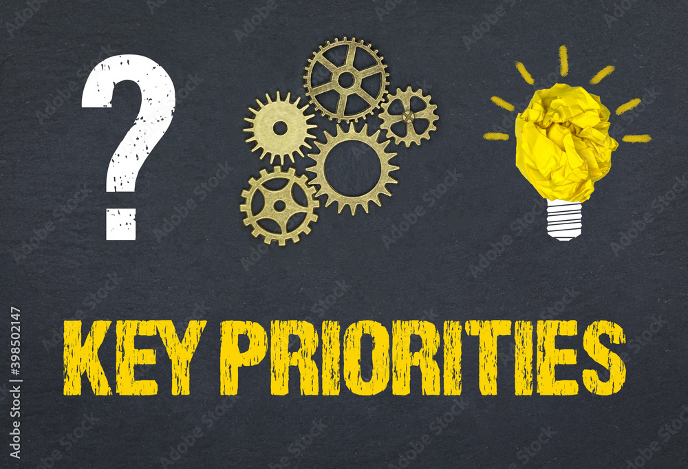 Key Priorities Stock Illustration | Adobe Stock