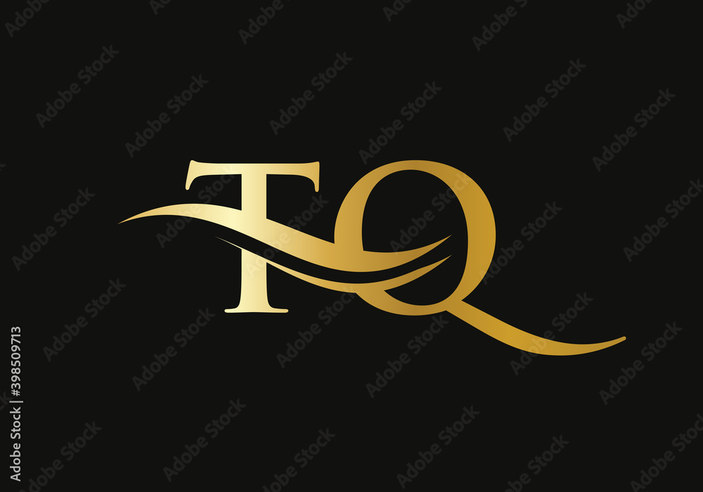 Letter TQ Logo Design for business and company identity. Creative TQ ...