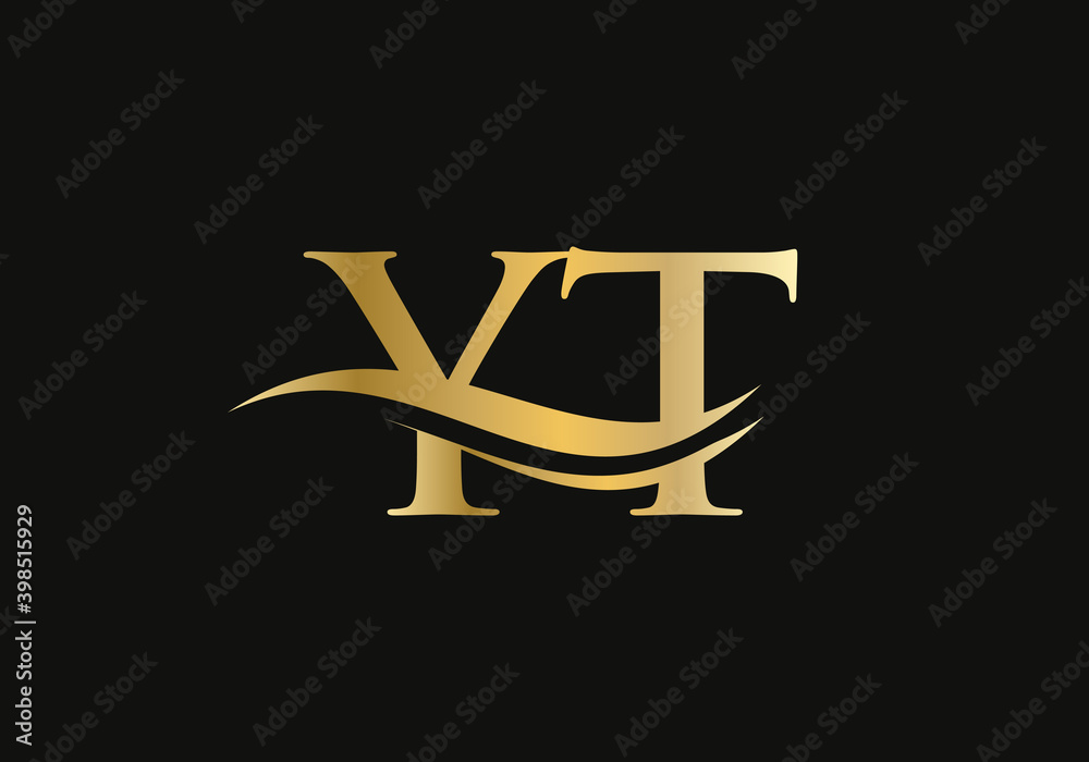 Swoosh Letter YT Logo Design for business and company identity ...