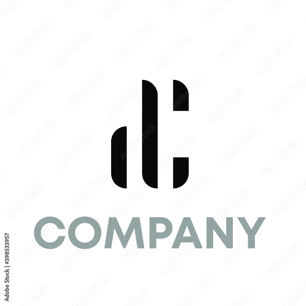 DC logo Stock Vector | Adobe Stock