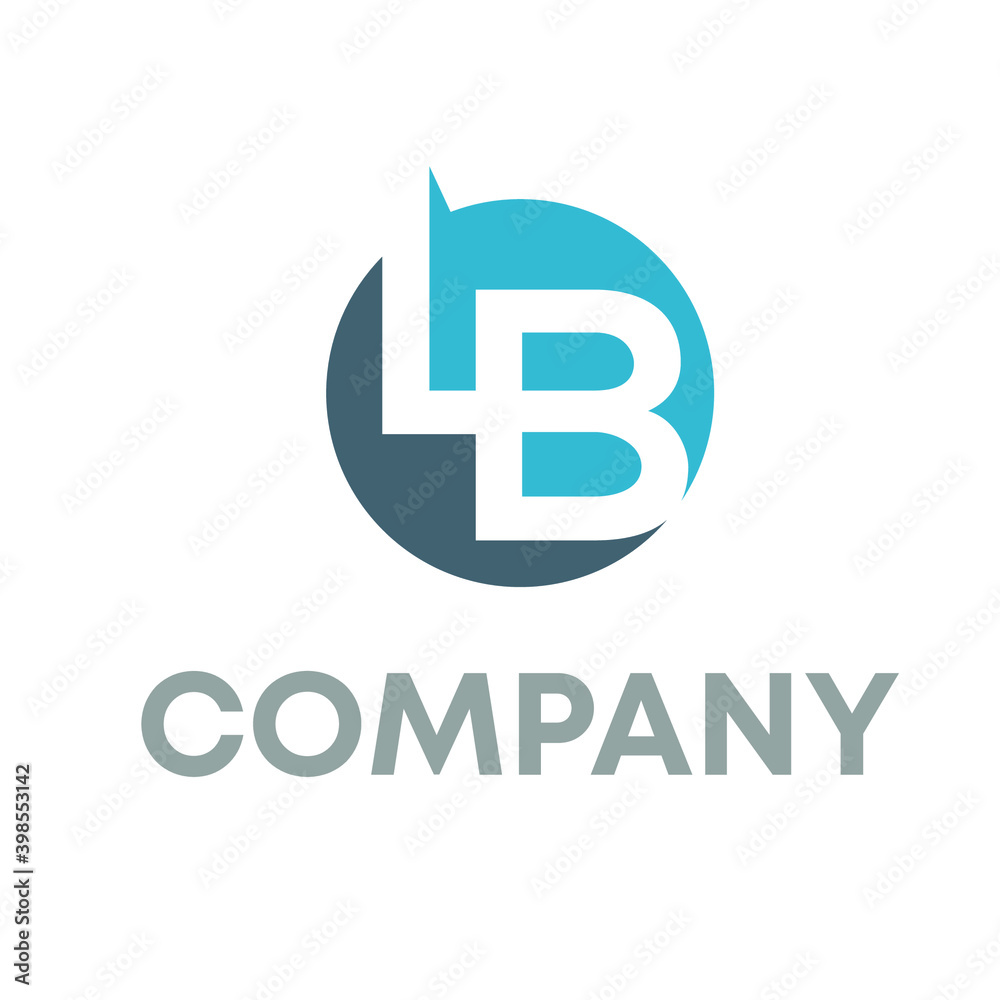 LB logo Stock Vector | Adobe Stock