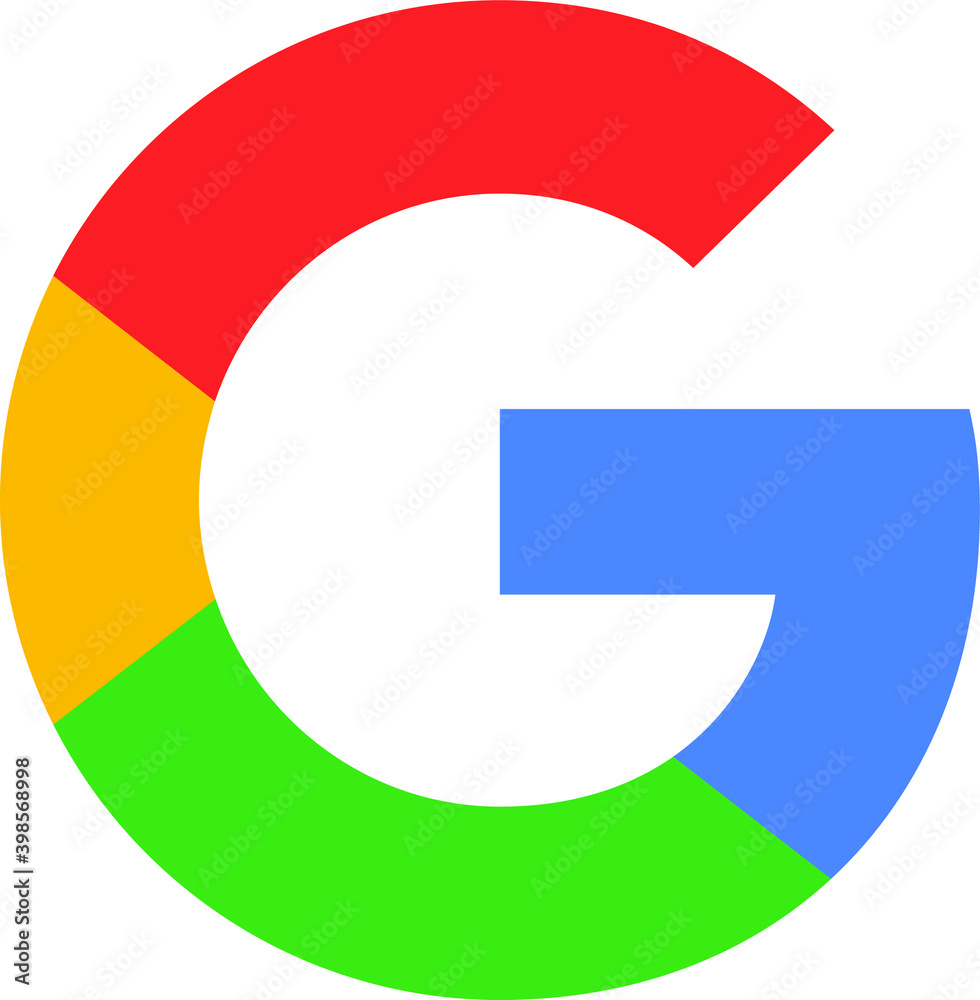 Google vector logo editorial illustration Stock Vector | Adobe Stock