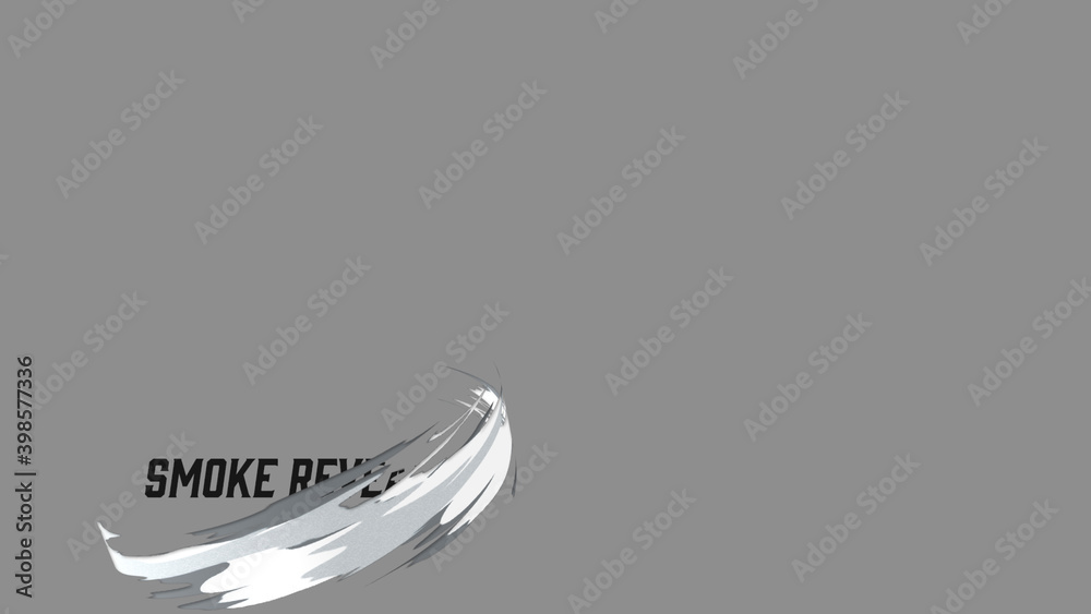 Smoke Fx Reveal Lower Third Stock Template | Adobe Stock