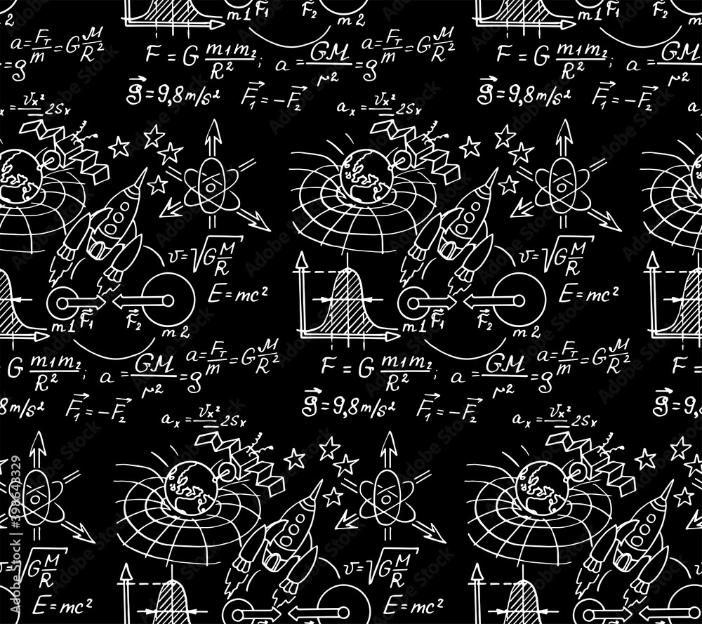 The law of force of gravity. Physical equations, formulas and outlines ...