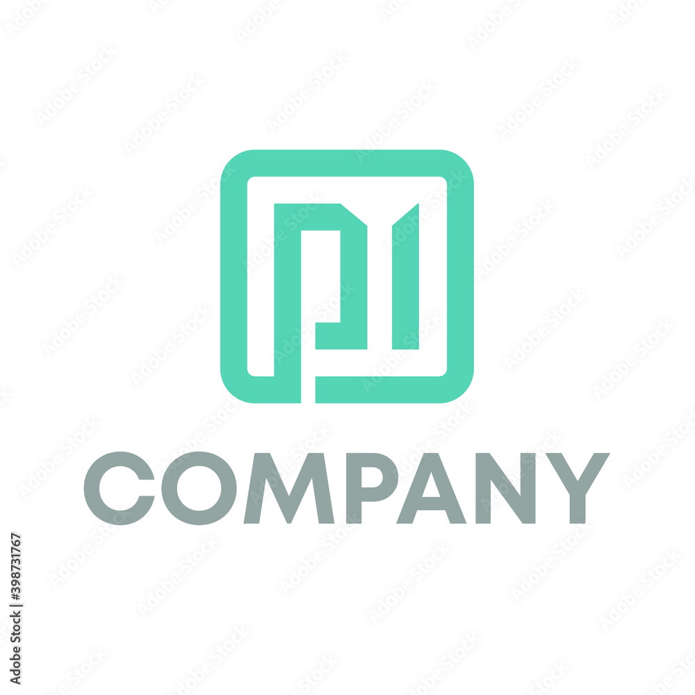 PI logo Stock Vector | Adobe Stock