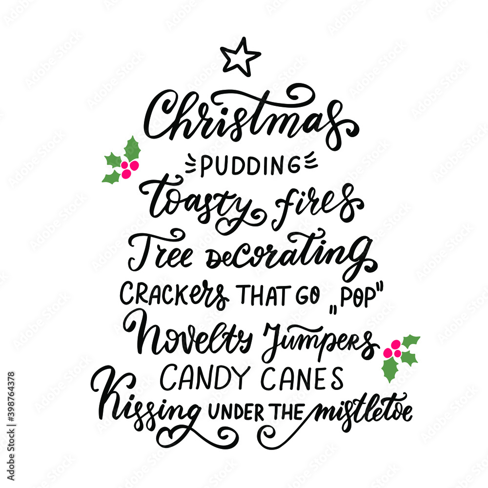 Christmas pudding, toasty fires, tree decorating crackers that go pop ...