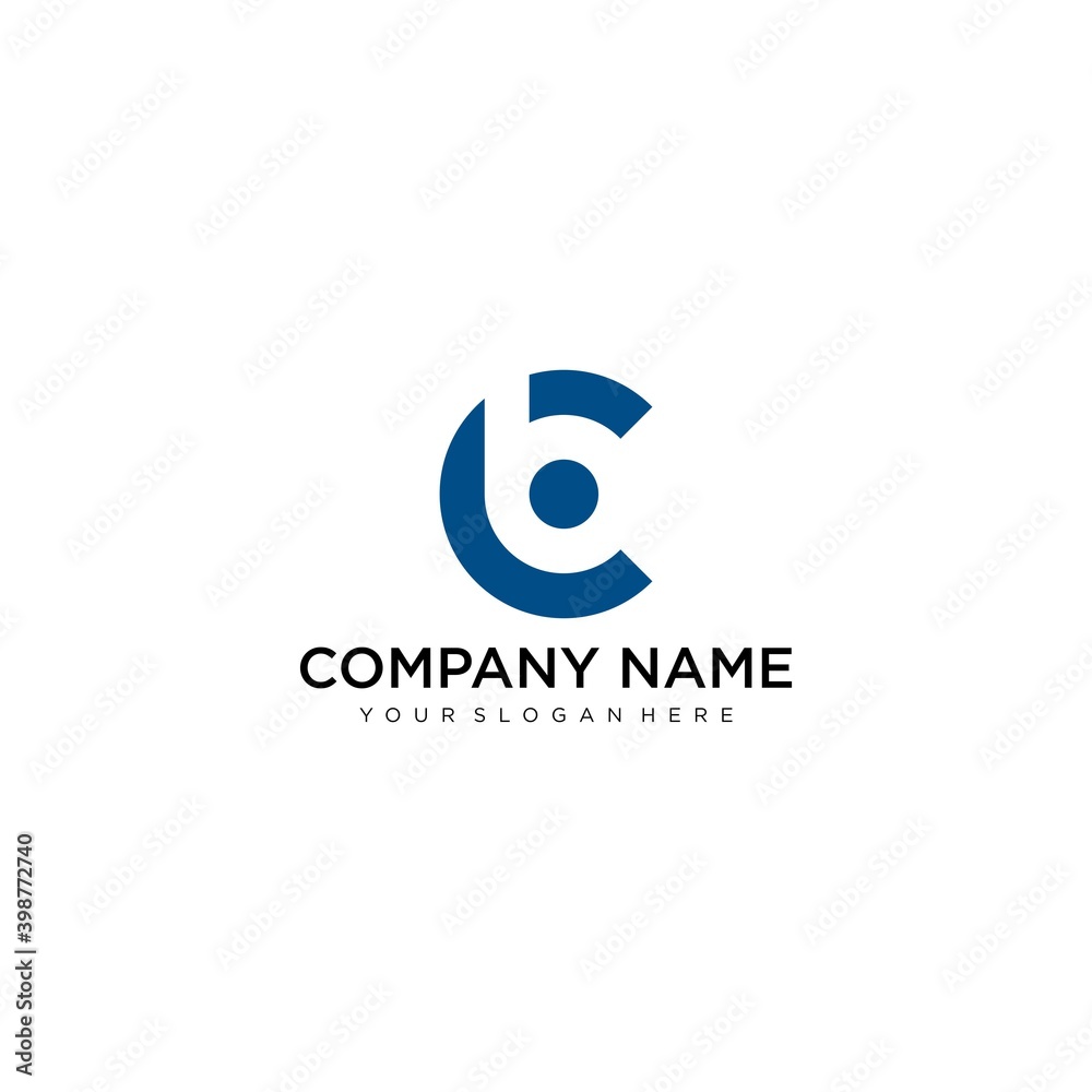 Initial CB Letter Logo Design Vector Template. Monogram and Creative ...