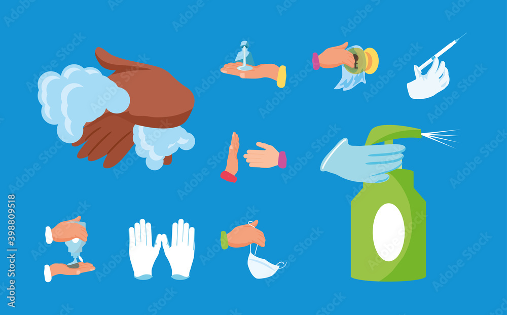 coronavirus covid 19 prevention tips washing hands, applying ...