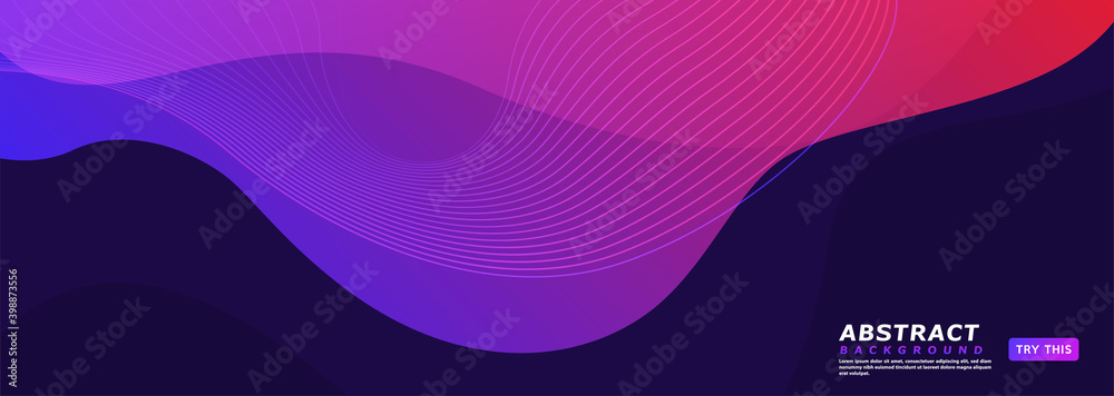 Abstract Dynamic Purple Background Design. Usable for Background ...