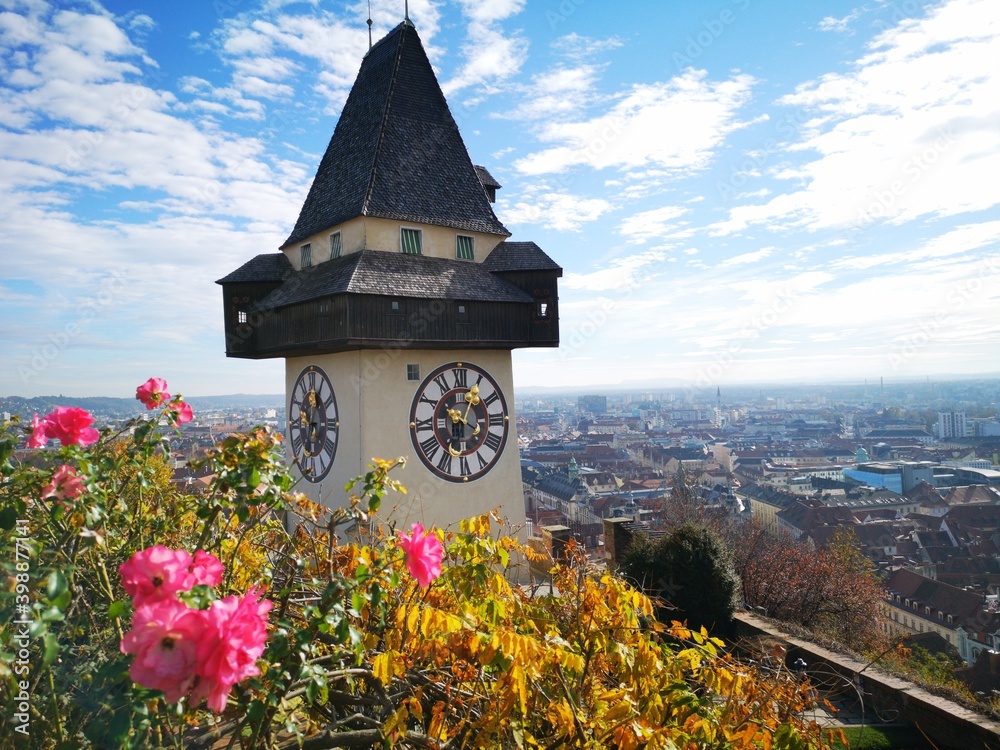 Póster Graz Steiermark Altstadt und Sehenswürdigkeiten – Cuadro para ...
