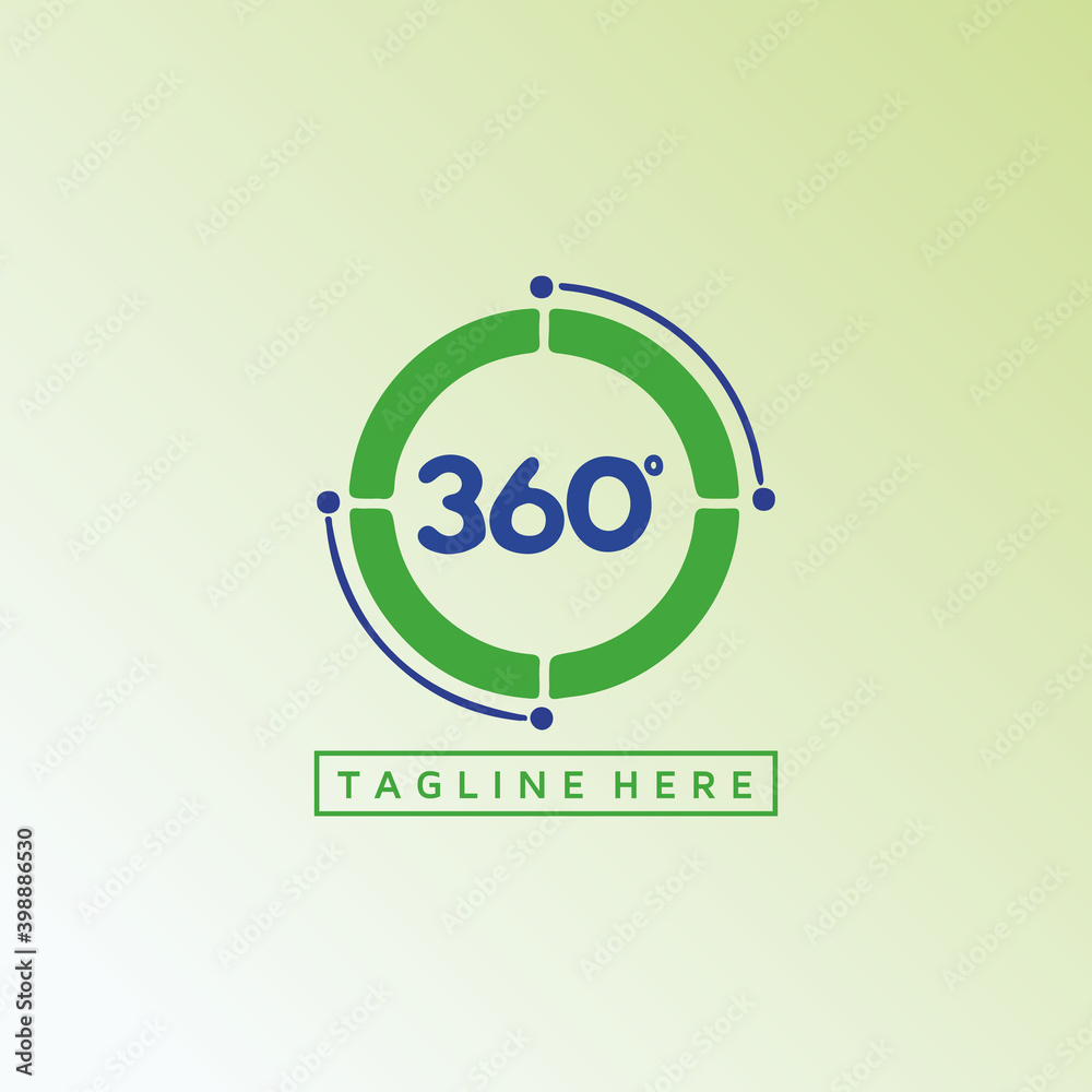 360 degree Icons, 360 vector logo design template idea and inspiration ...