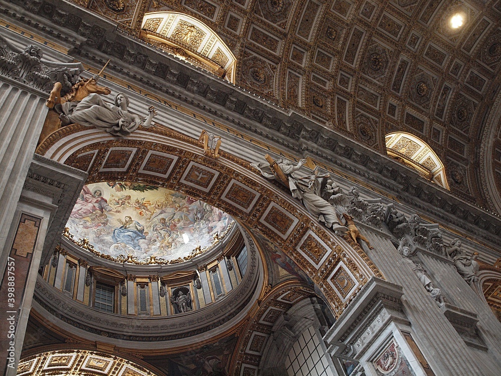 Inside Vatican City state with Vatican gardens- historical buildings ...