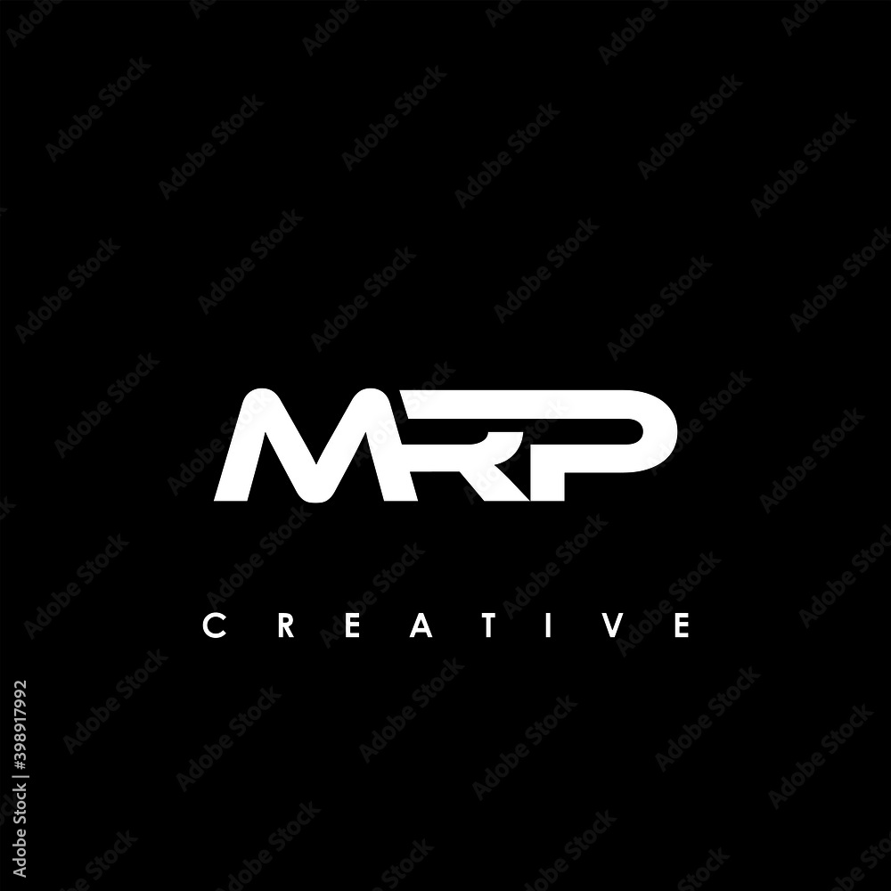 MRP Letter Initial Logo Design Template Vector Illustration Stock ...