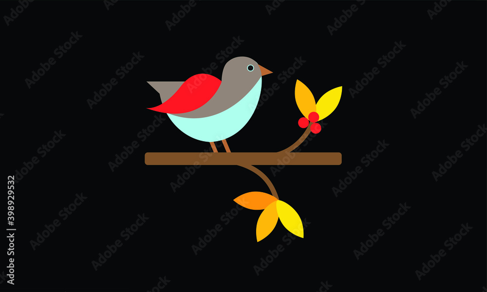 SPARROW icon monogram letter text alphabet logo design Stock Vector ...