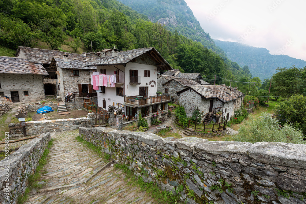 Fondo in Valchiusella Stock Photo | Adobe Stock