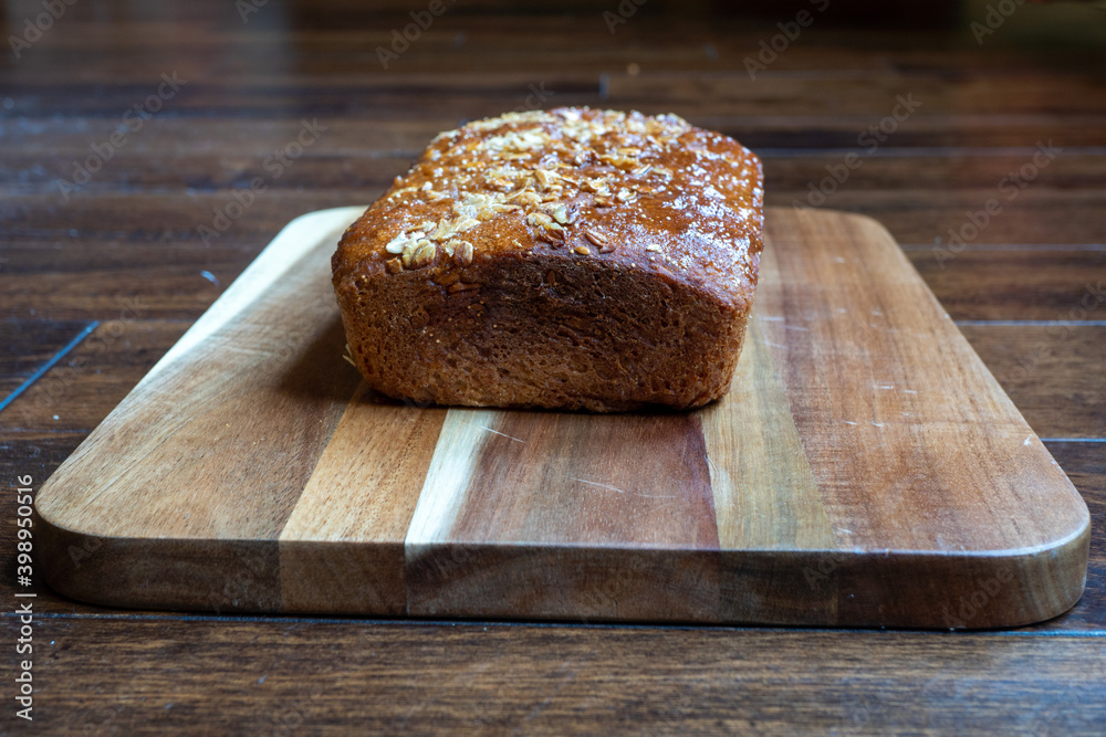 7 Grain Whole Wheat Bread (8 grains including the whole wheat) Stock ...