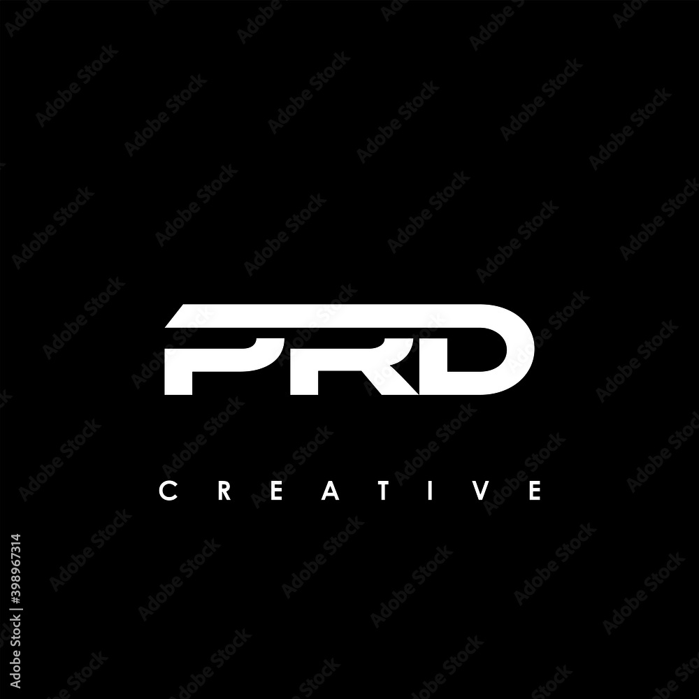 Vettoriale Stock PRD Letter Initial Logo Design Template Vector ...