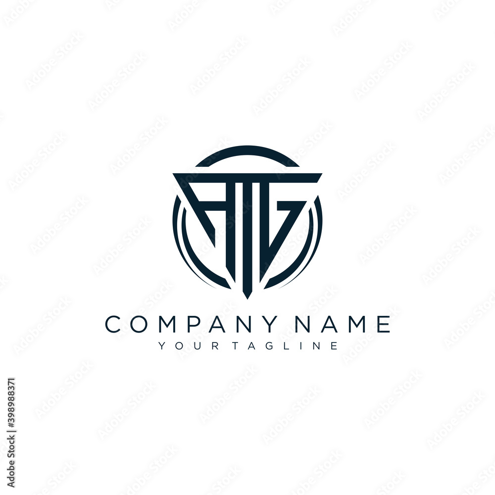 Initial letters AMG logo vector Stock Vector | Adobe Stock