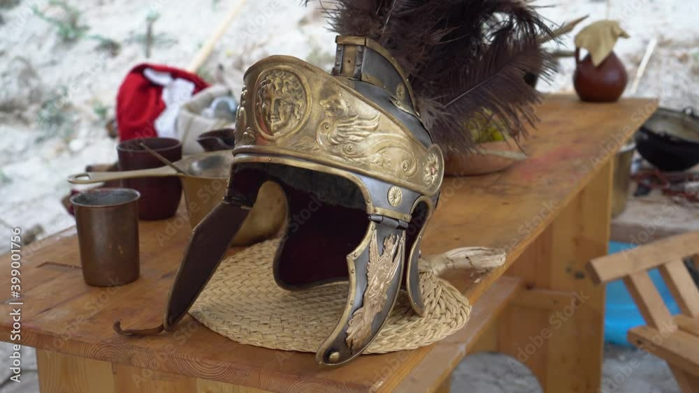 The Helmet of Imperial Rome. Roman Legionary's Equipment. The Roman ...